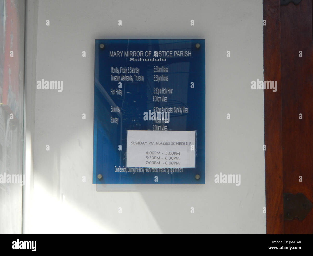 The Mary Mirror of Justice Parish Church in Barangay Comembo, Makati ...