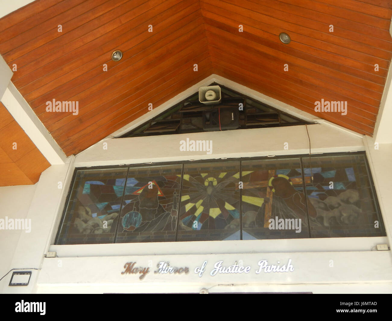 The Mary Mirror of Justice Parish Church is located in Barangay Comembo ...