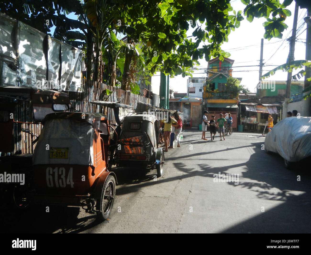 A view of Barangays Comembo and Pembo in Makati City, Metro Manila ...
