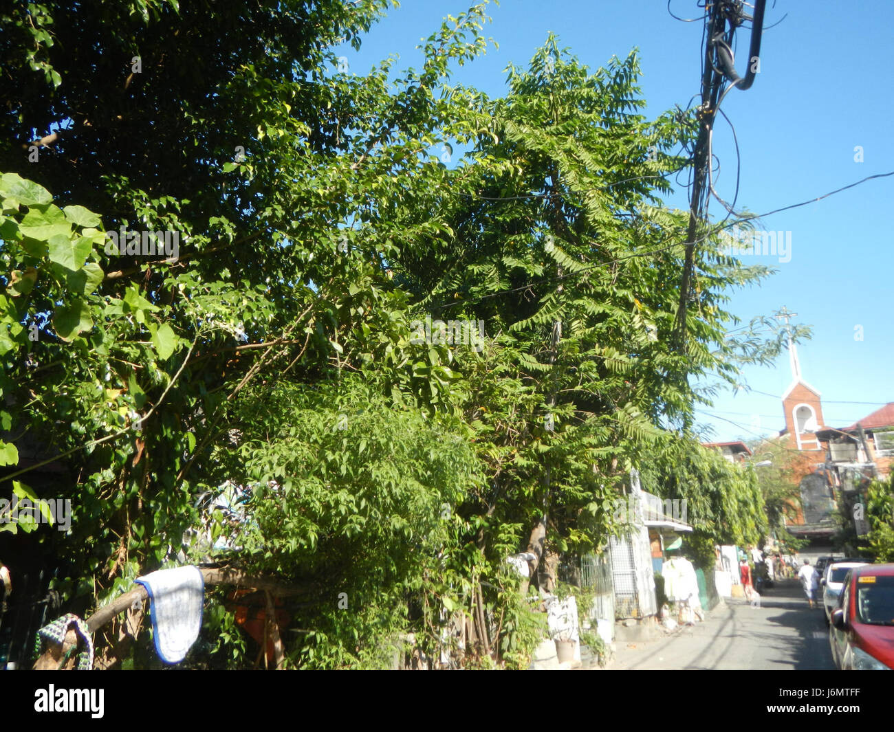 This photograph shows Saint John of the Cross Parish Church, located in ...