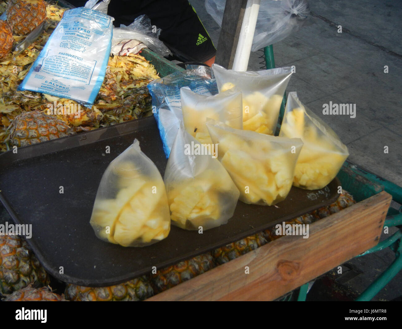 This refers to a detailed map or location description of Barangays ...