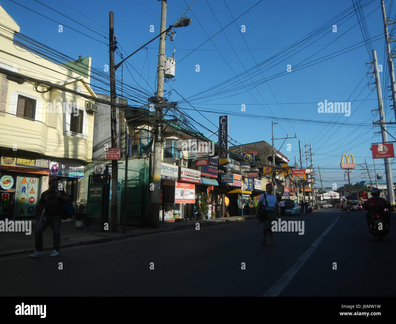 This image shows streets in Pasig City, focusing on San Joaquin ...