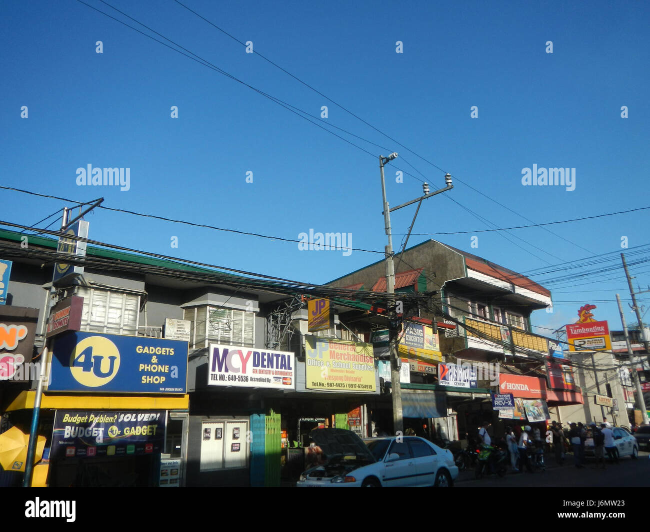 Map detailing the intersection of San Joaquin, Bambang, M. Concepcion ...