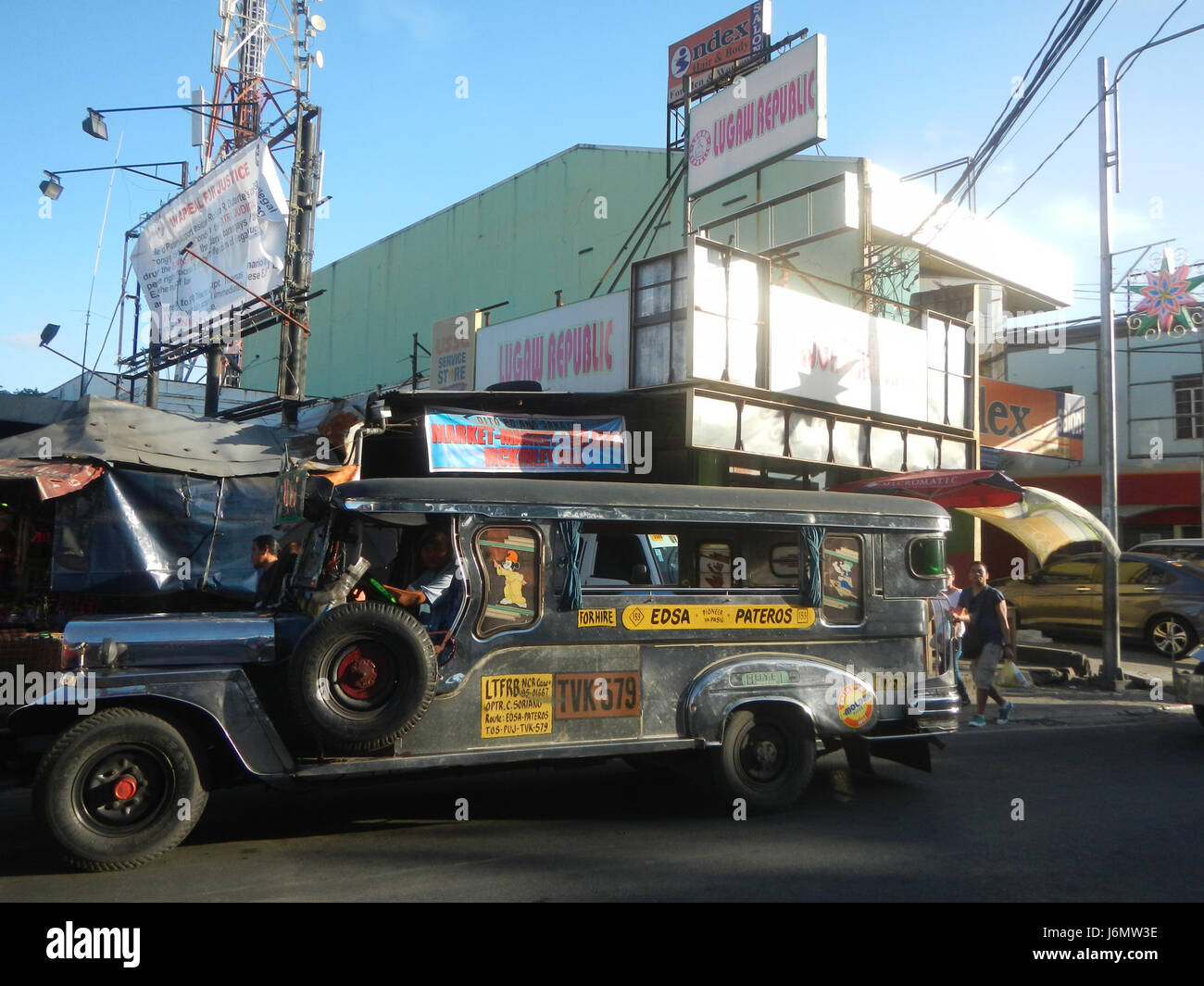 A detailed image capturing the streets of San Joaquin, Bambang, M ...