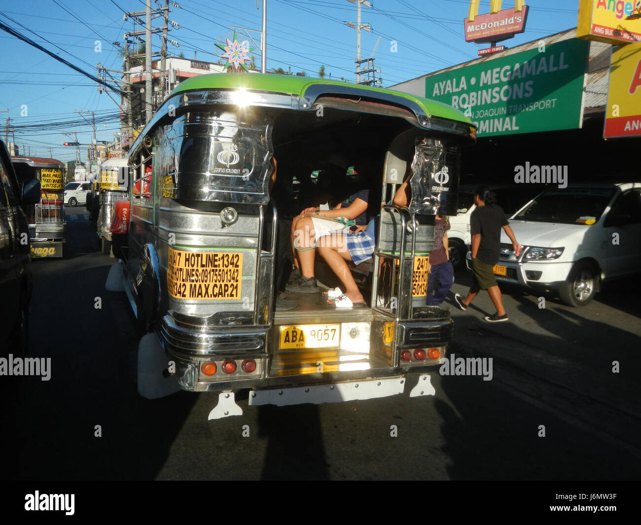 This image represents key streets in Pasig City, including San Joaquin ...