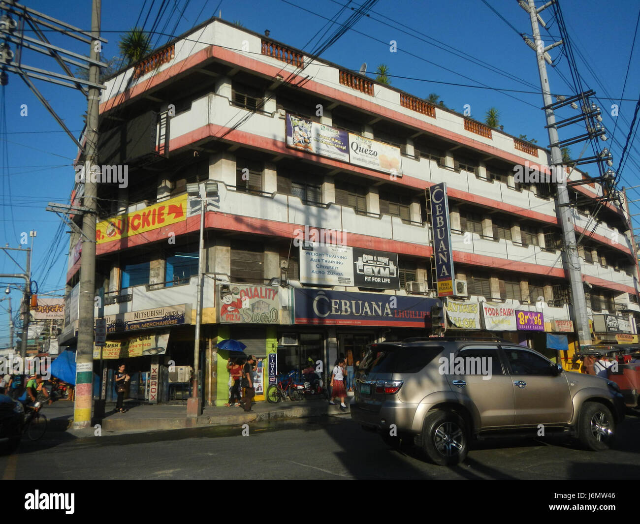 This image from Pasig City, Philippines, highlights the streets of San ...