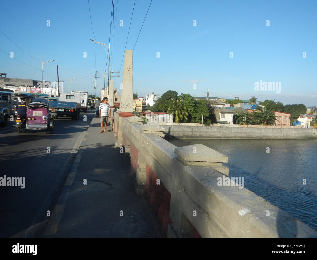 A view of Maynilad Pipelines along Bambang Bridge in Pasig City, Manila ...