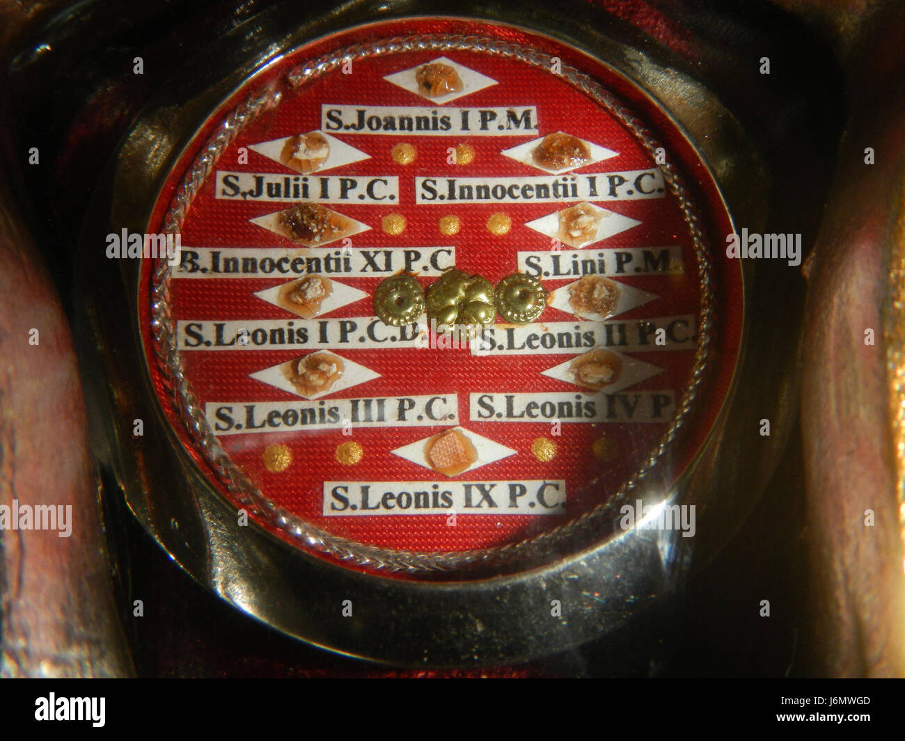 The 2017 tour of Papal Relics at SM City Baliwag included a display of ...