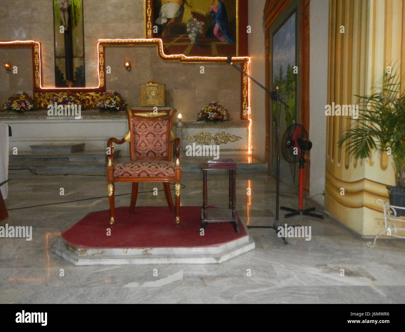 09108 Interior of the Immaculate Conception Parish Church Pandi ...