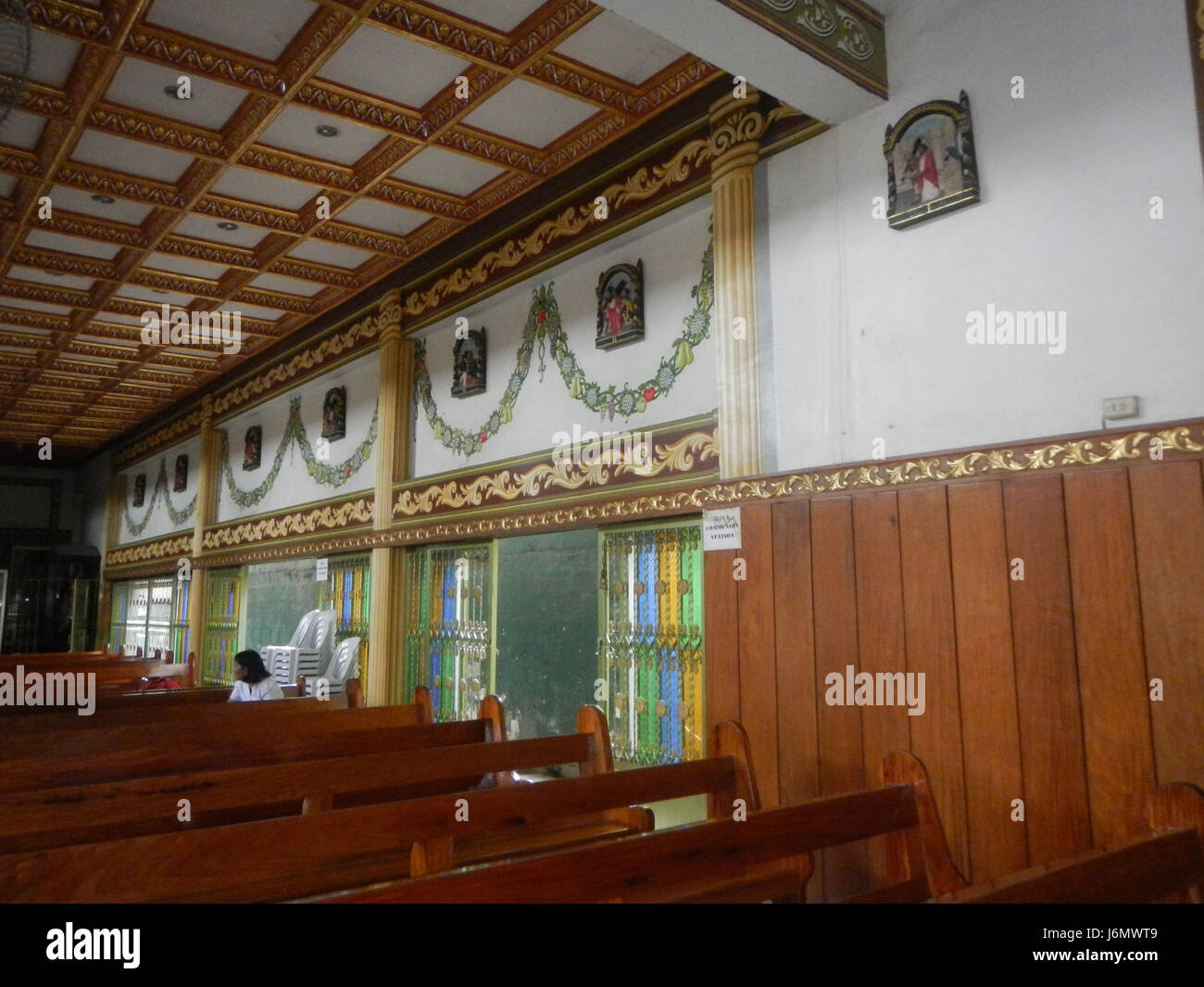 09140 Interior of the Immaculate Conception Parish Church Pandi ...