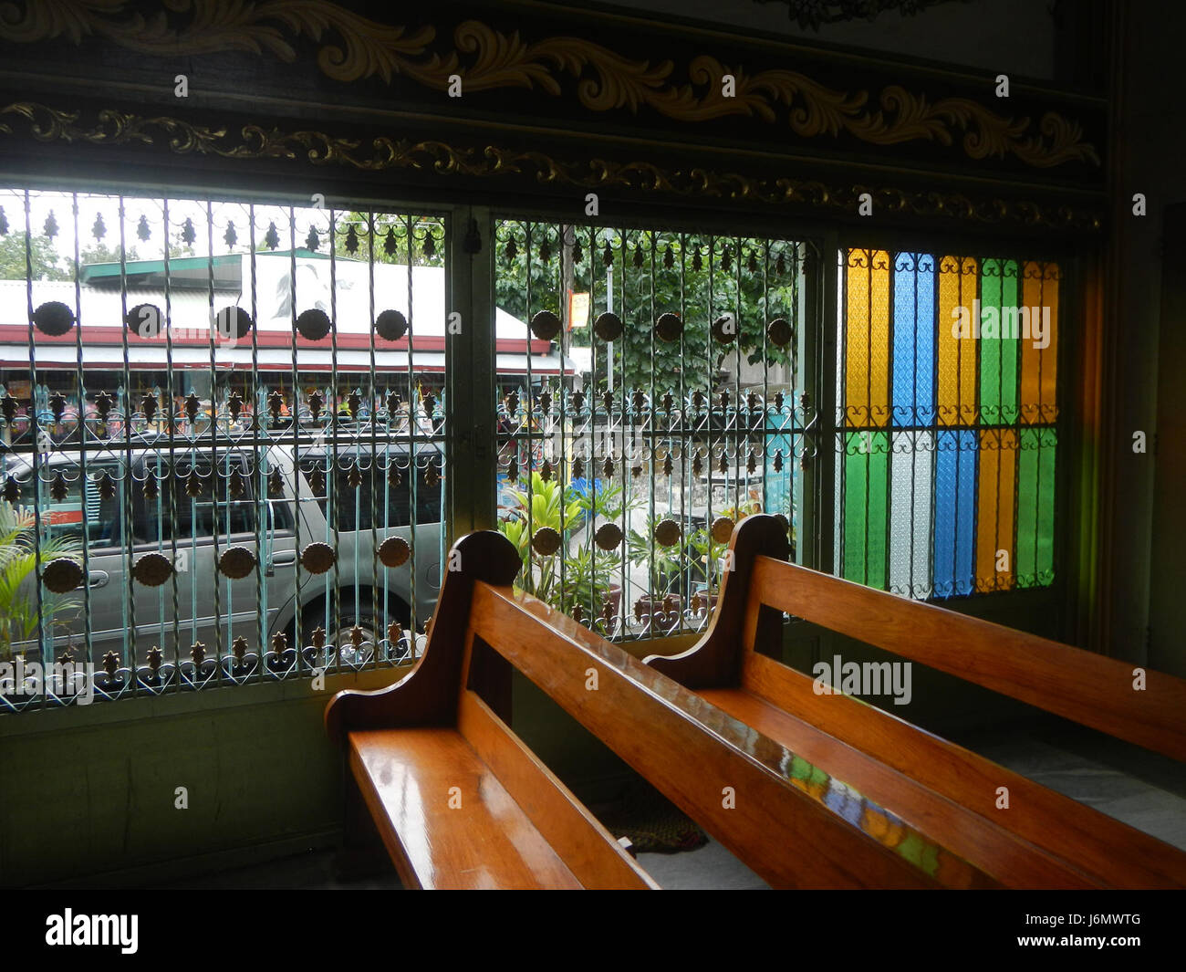 09140 Interior of the Immaculate Conception Parish Church Pandi ...