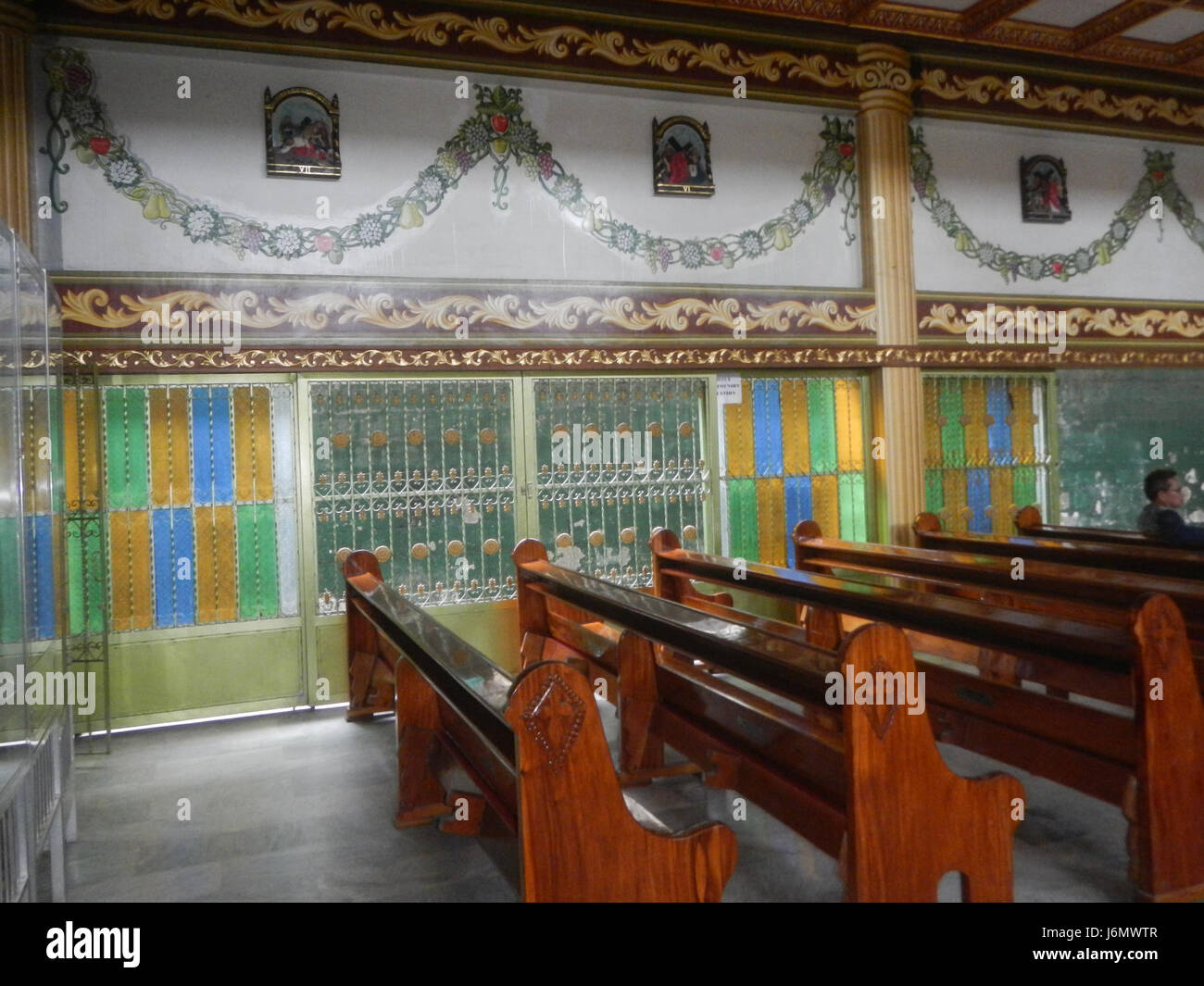 The interior of the Immaculate Conception Parish Church in Pandi ...