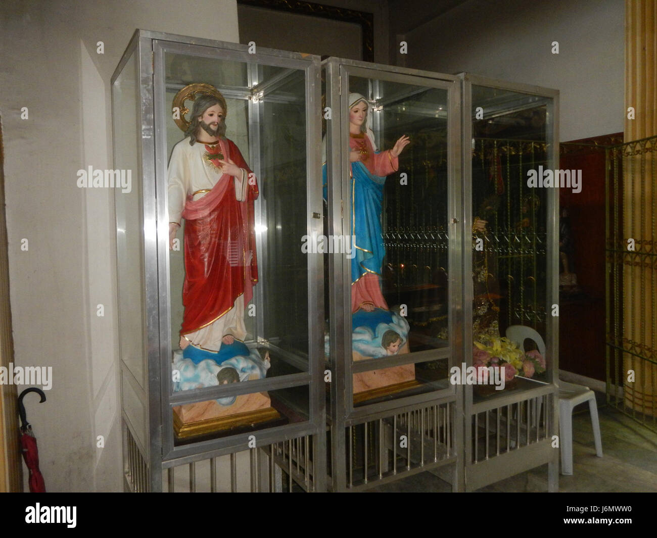 This title describes the interior of the Immaculate Conception Parish ...