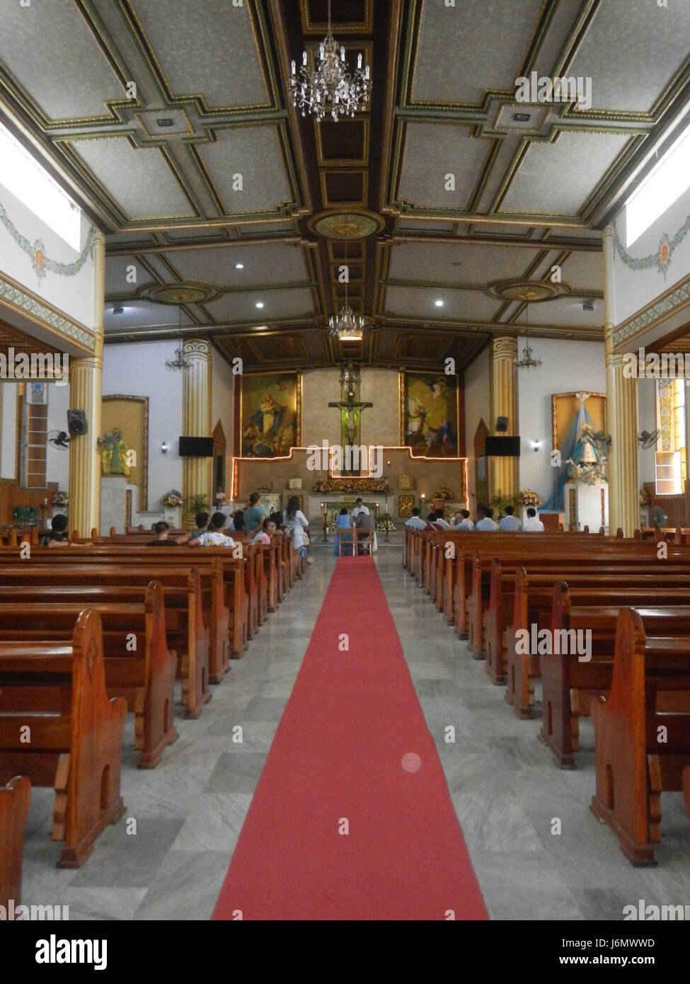 09170 Interior of the Immaculate Conception Parish Church Pandi ...