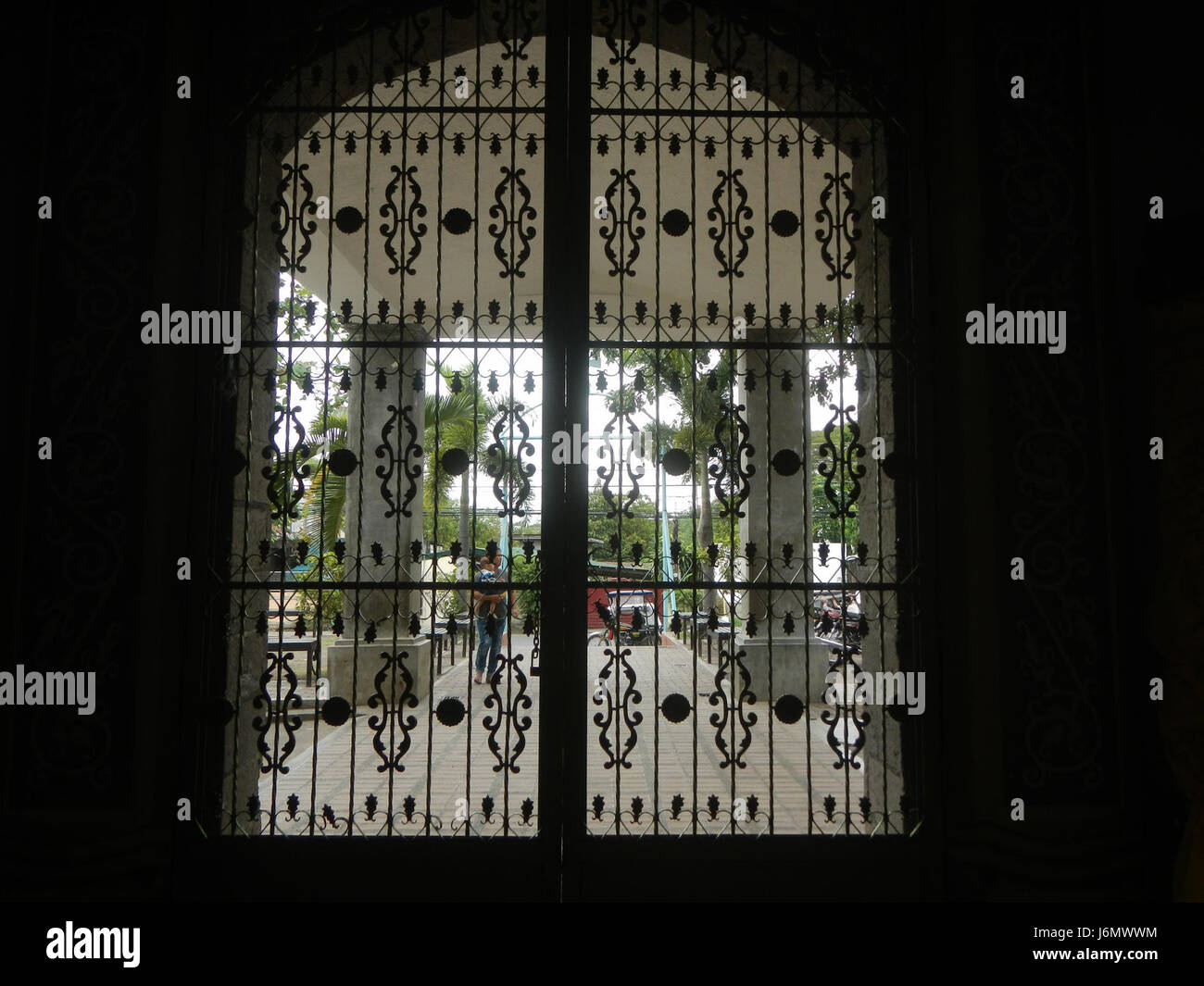 The Immaculate Conception Parish Church in Pandi, Bulacan, features an ...