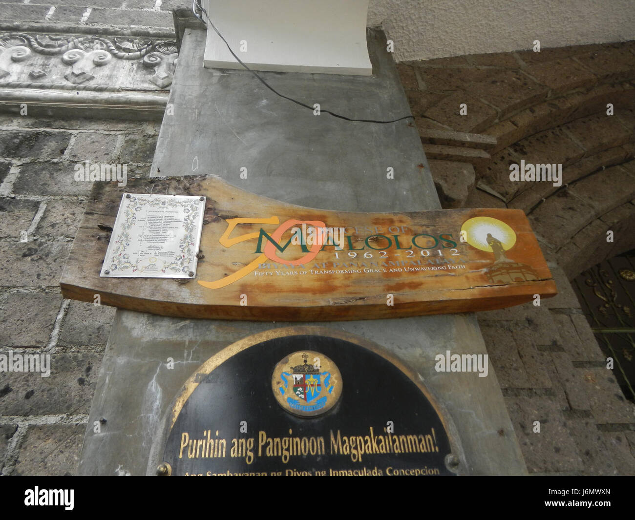 The image captures the interior of the Immaculate Conception Parish ...