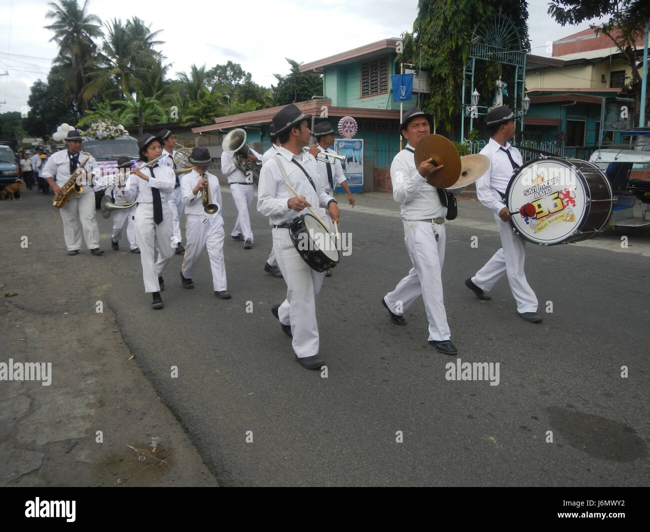 09216 Poblacion, Pandi, Bulacan funerals Cafe Shops 01 Stock Photo - Alamy