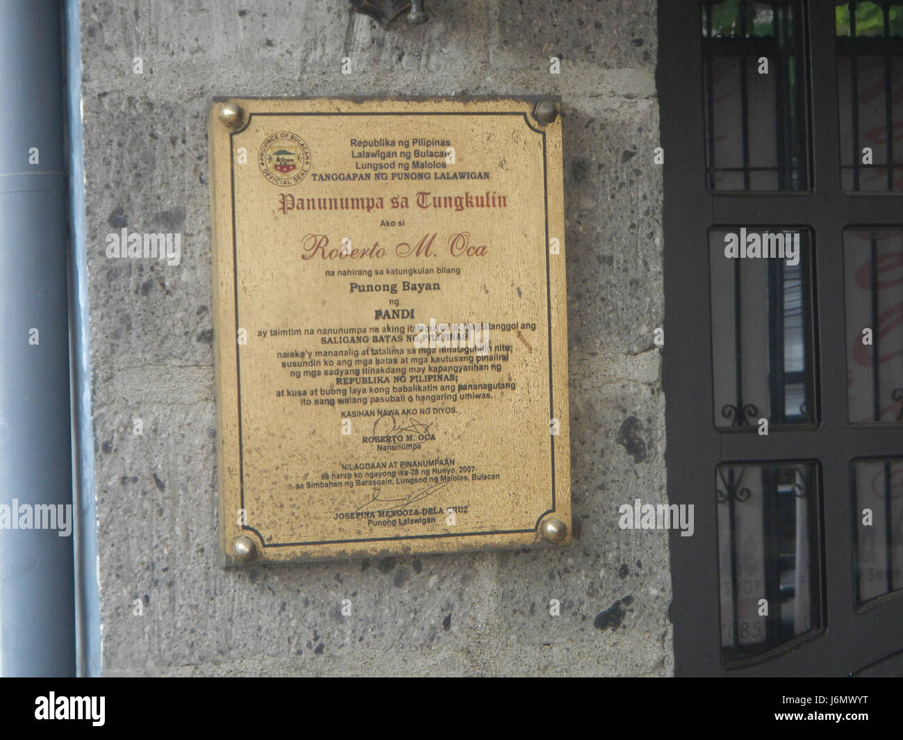 The Alkalde Gallery Cafe & Souvenir Shop, located in Poblacion, Pandi ...