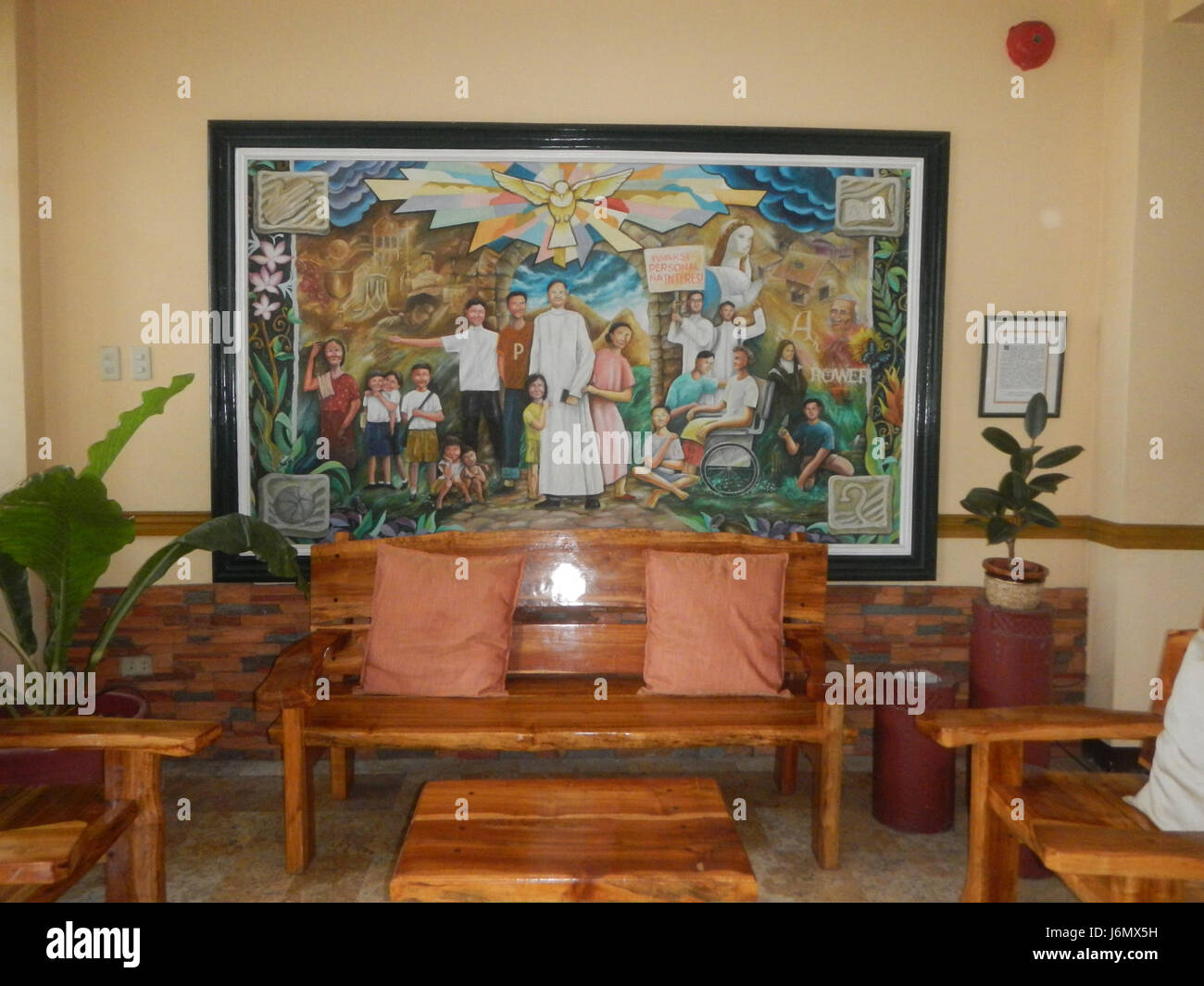 This image shows the Immaculate Conception Seminary in Tabe, Guiguinto ...