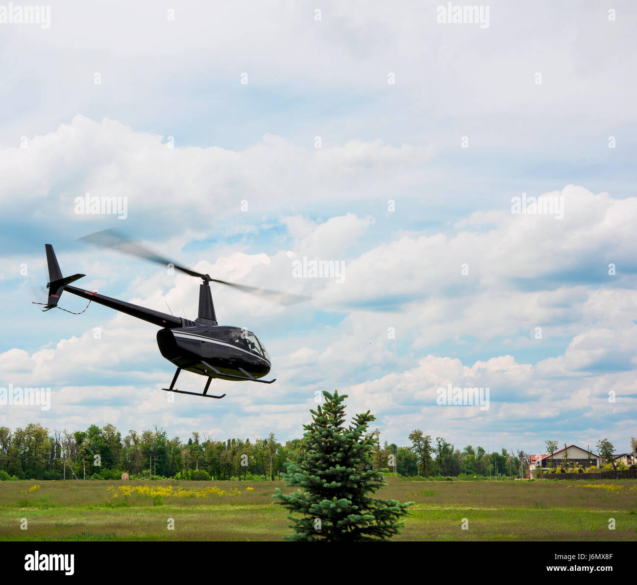 Tail rotor over airfield hi-res stock photography and images - Alamy