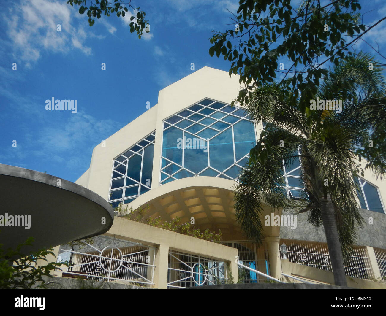 This photograph shows the Immaculate Conception Seminary located in ...