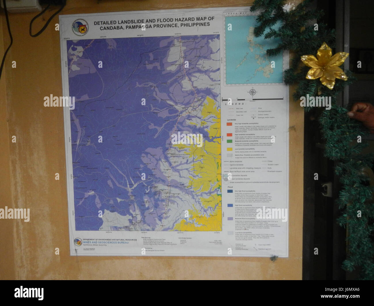 09495 Bahay Pare, Candaba, Pampanga Church School Maps Roads 01 Stock ...