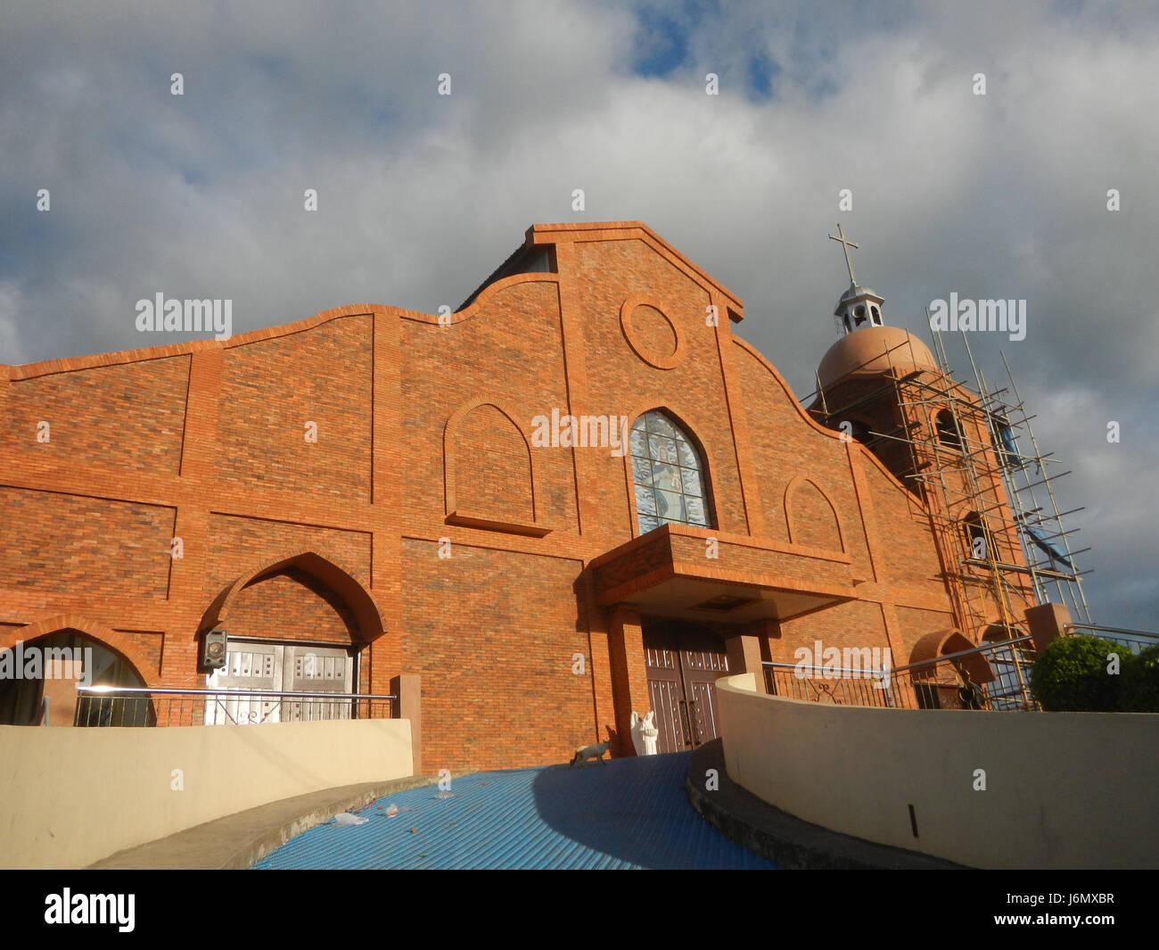 This image depicts the Church and School Roads in Bahay Pare, Candaba ...
