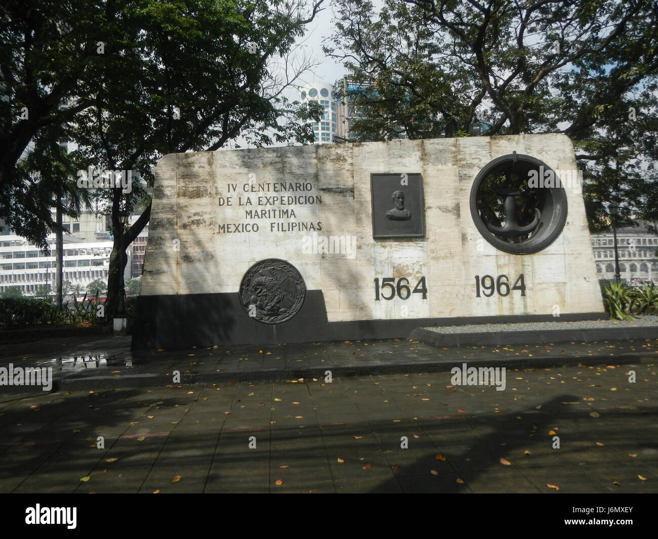 This image or record refers to the Pasig River Plaza Mexico in Manila ...
