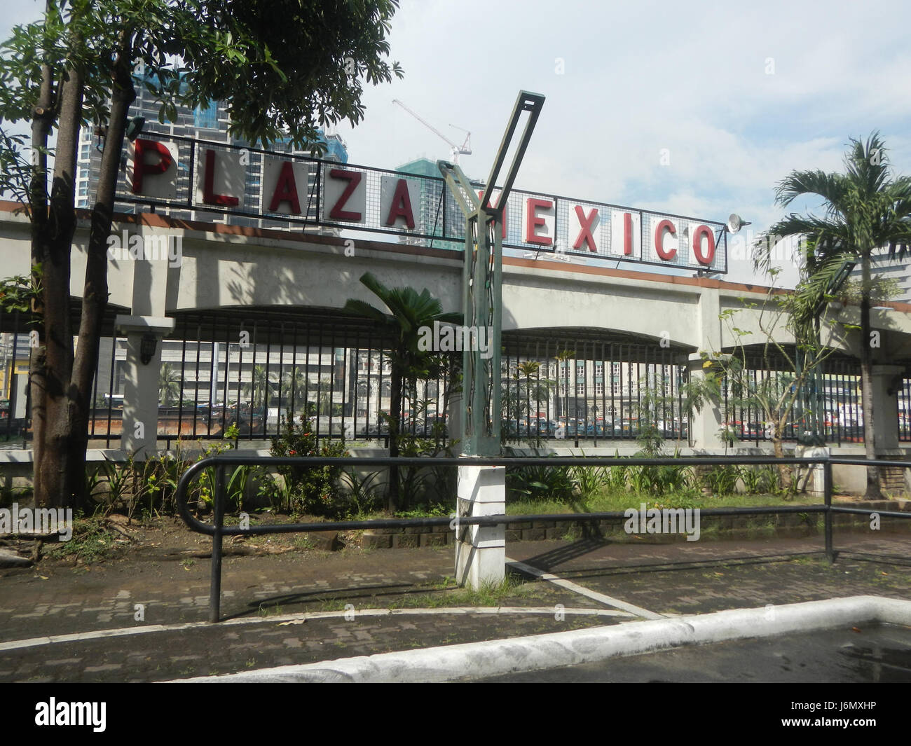 This photo captures a view of Pasig River and its surrounding areas in ...