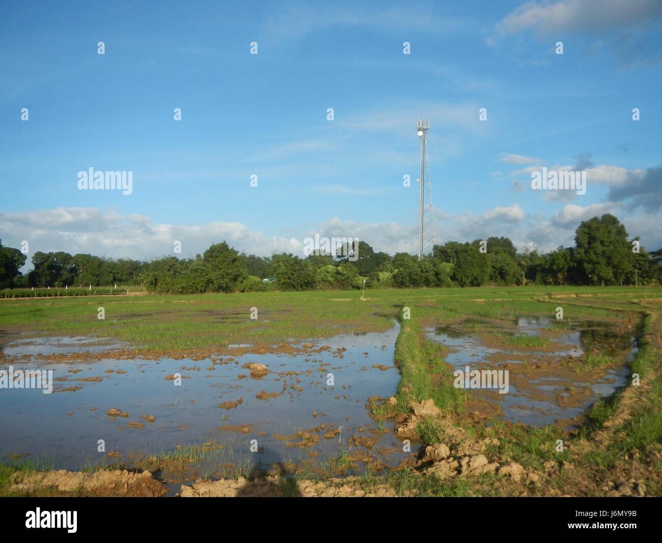 This map highlights the roads of Mabalas, Balas, and other villages in ...