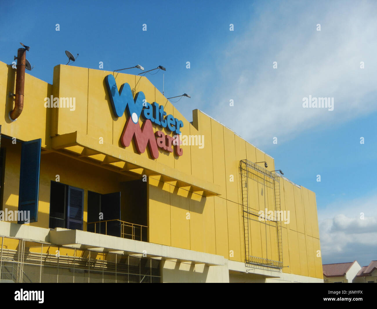 This image shows the area near Walter Mart Santa Clara Crossing along ...