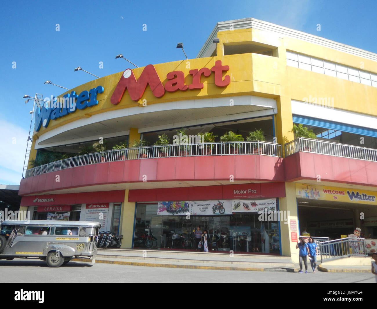 The image shows Walter Mart, located at the Santa Clara Crossing in ...
