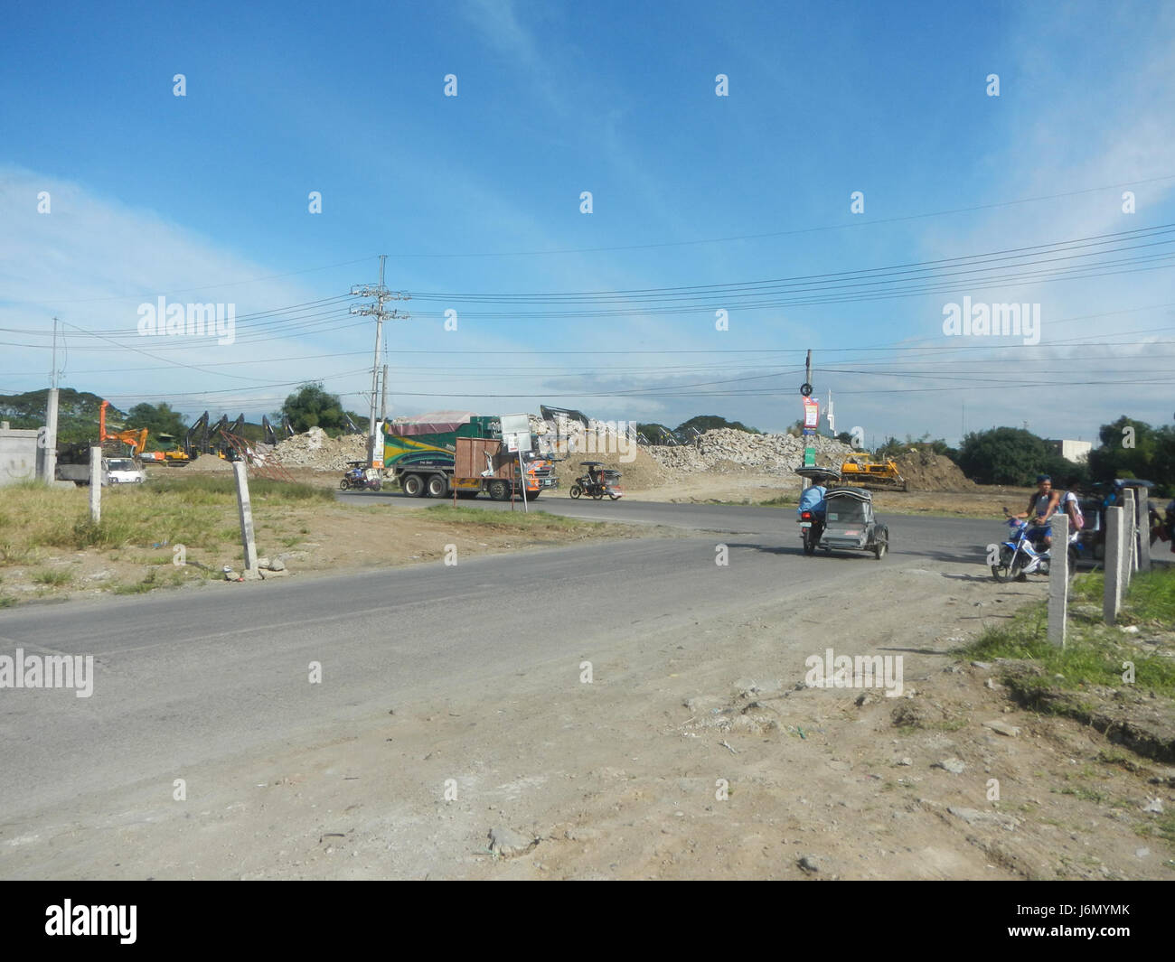 The photograph showcases the Santa Maria Bridge in Bulacan, Philippines ...