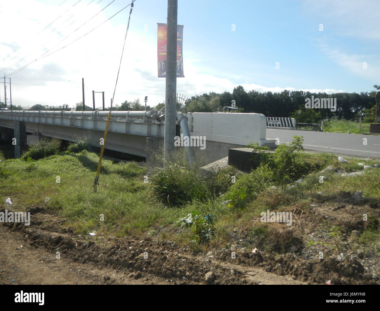 The Santa Maria Bulacan Bridge, located on the Santa Clara Bypass Road ...