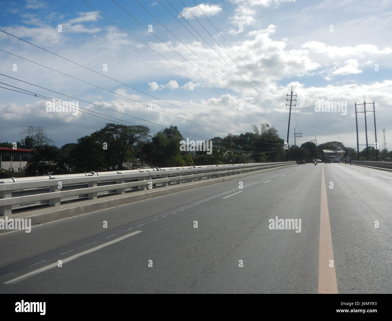 The Santa Maria Bulacan Bridge, located along the Lalakhan Santa Clara ...