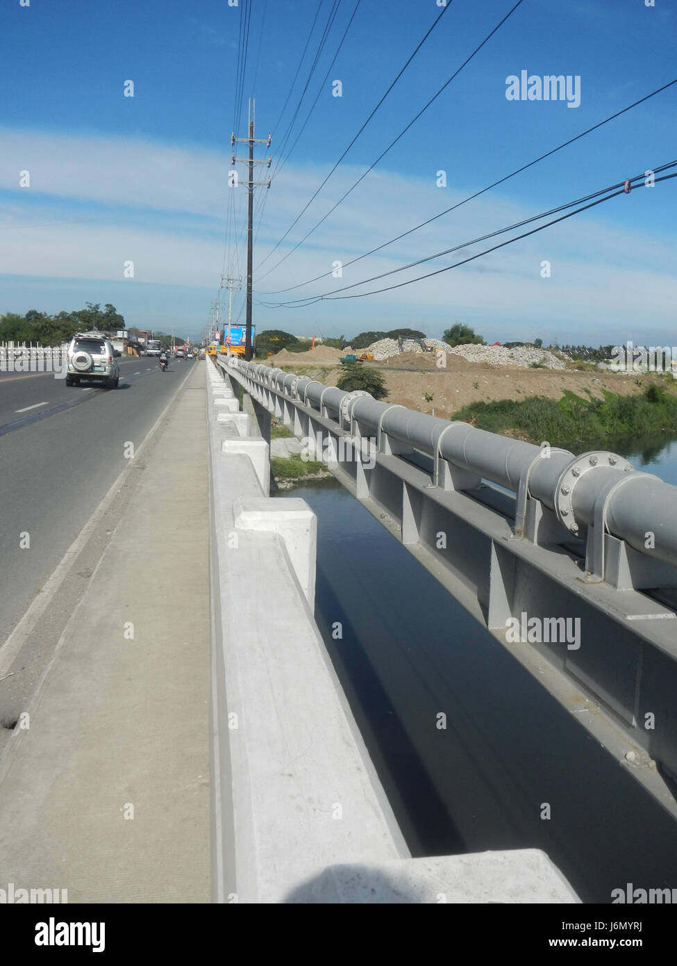 The Santa Maria Bulacan Bridge 9 is located along the Santa Clara ...
