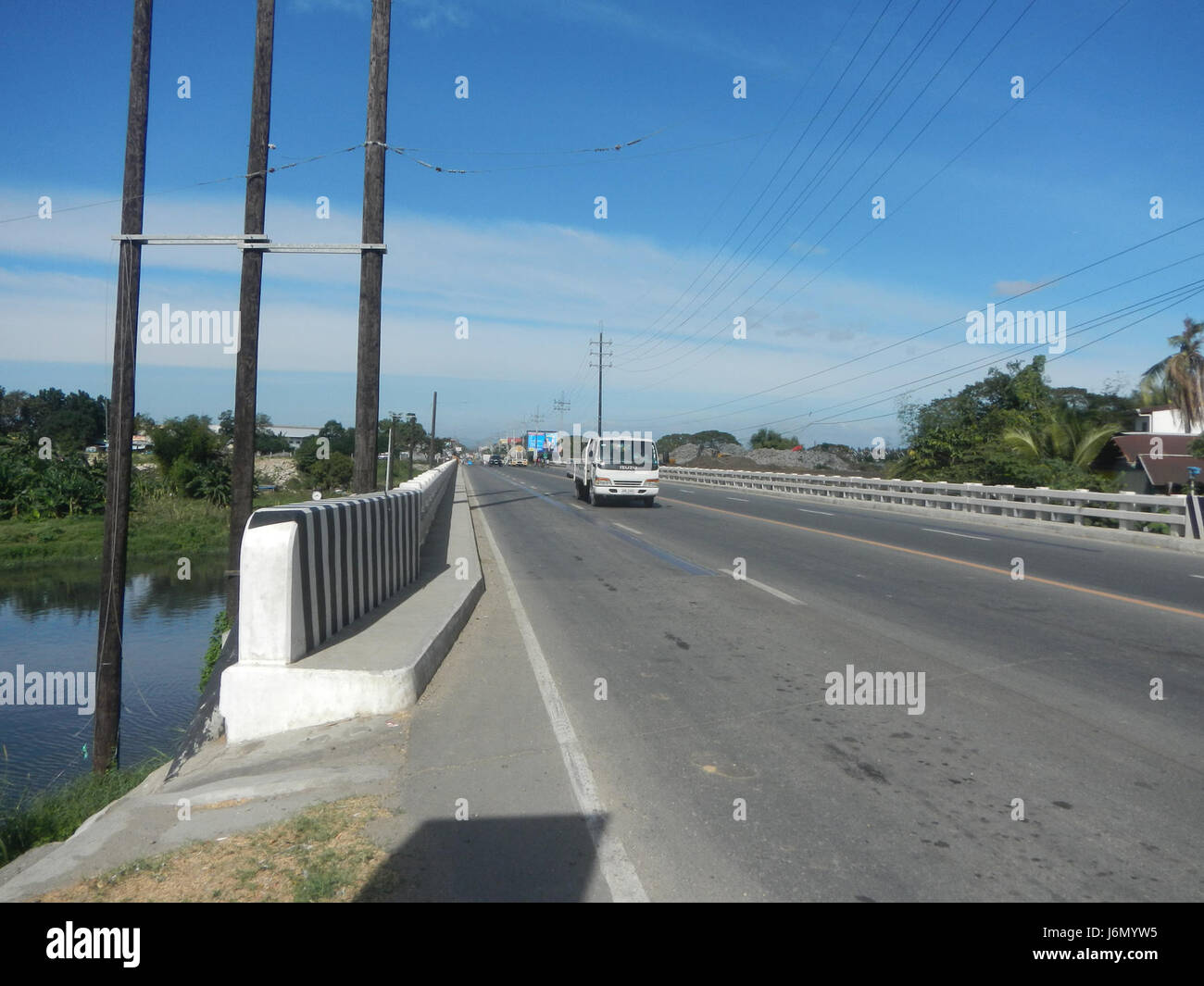 Santa Maria Bridge 9, located in Bulacan, Philippines, spans the Santa ...