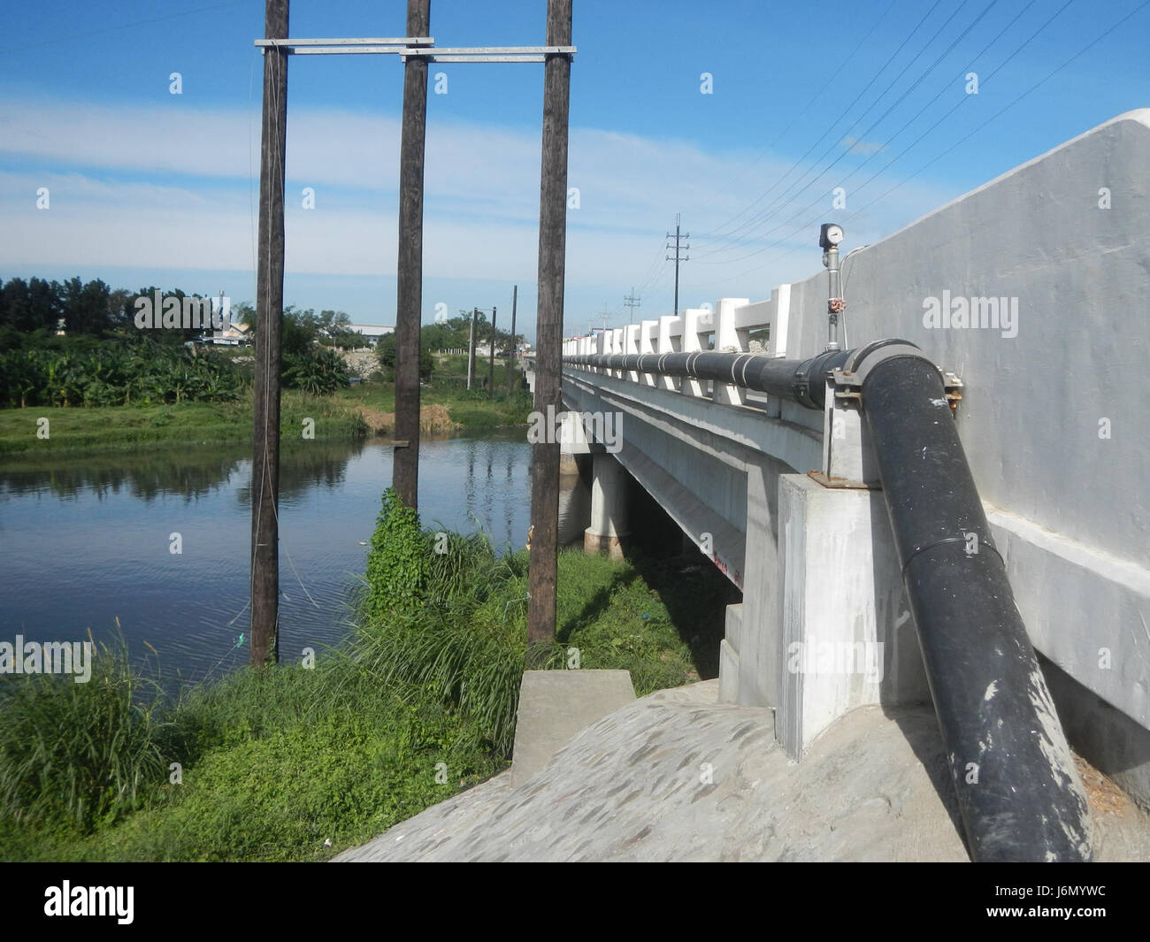 The Santa Maria Bulacan Bridge, located in the town of Santa Maria ...