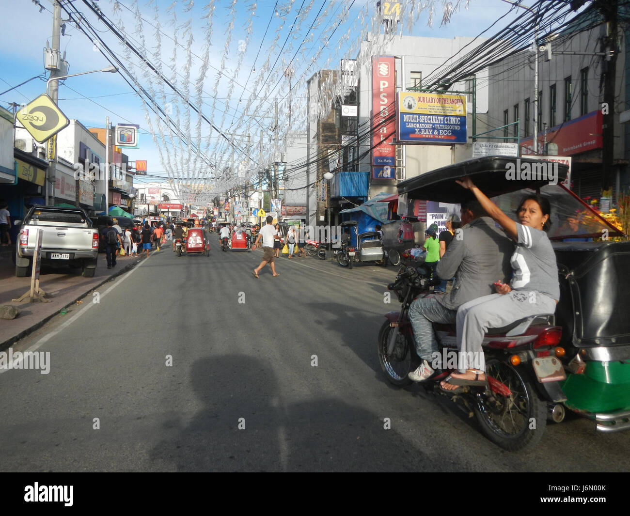 This location in Santa Maria, Bulacan, shows the town proper with the ...