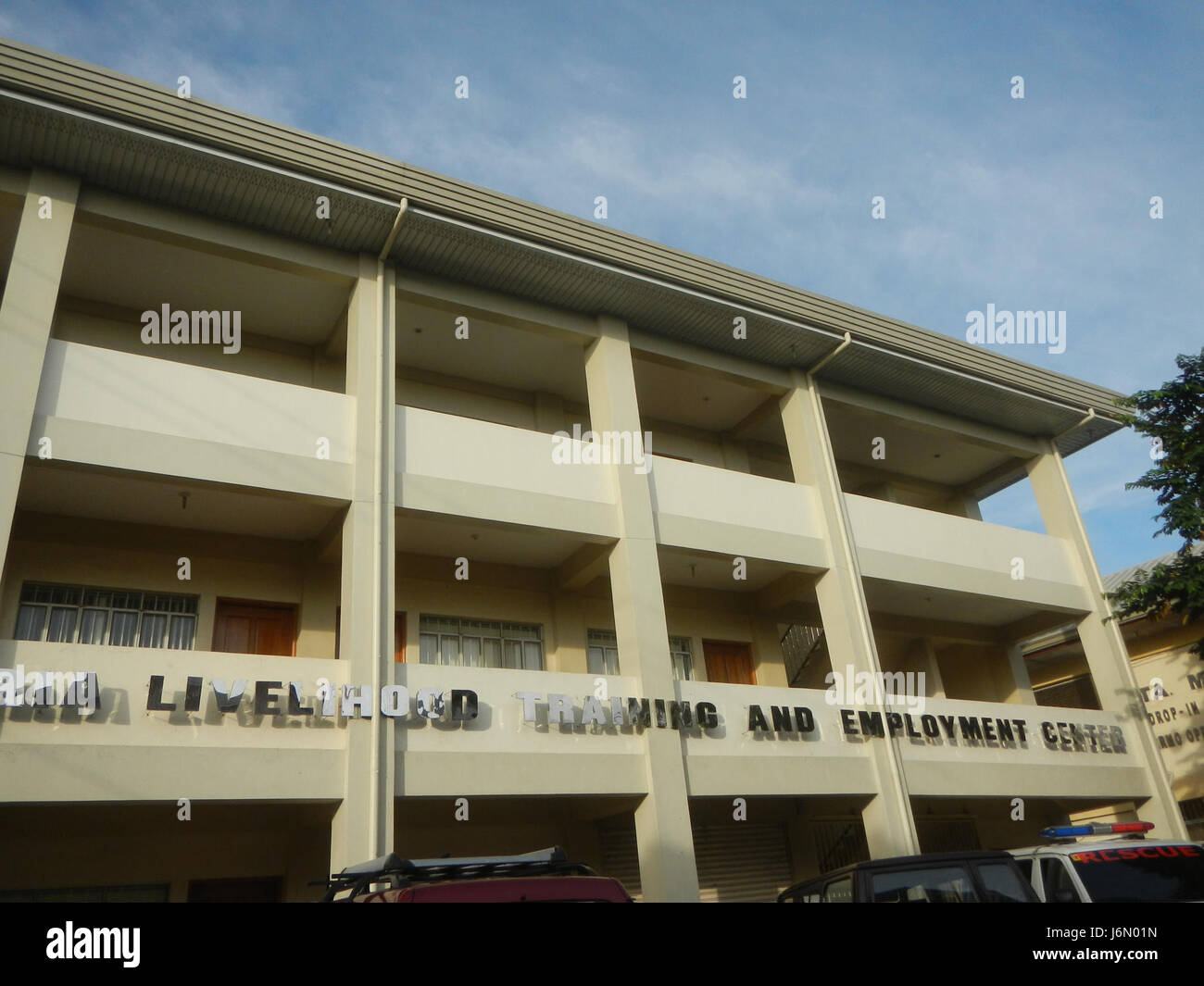 The Municipal Hall in the town proper of Poblacion, Santa Maria ...