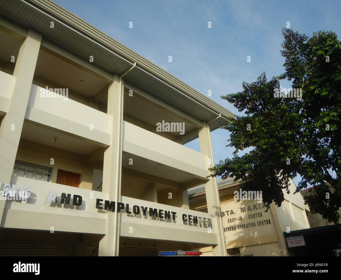 This image shows the town proper of Santa Maria in Bulacan, Philippines ...