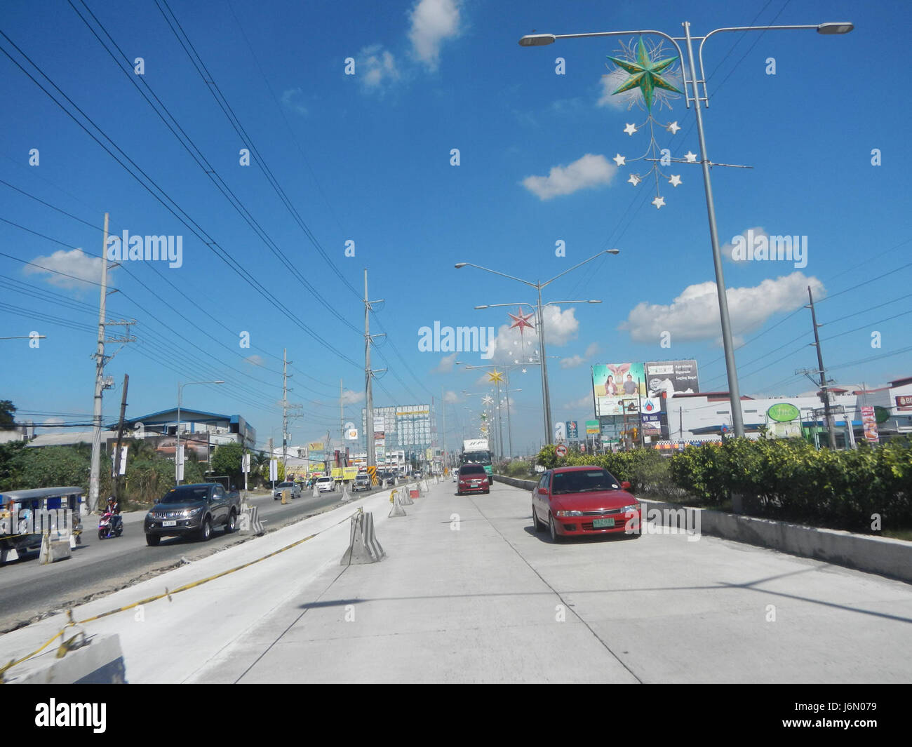 A section of the Olongapo-Gapan Road in Pampanga, part of the MacArthur ...