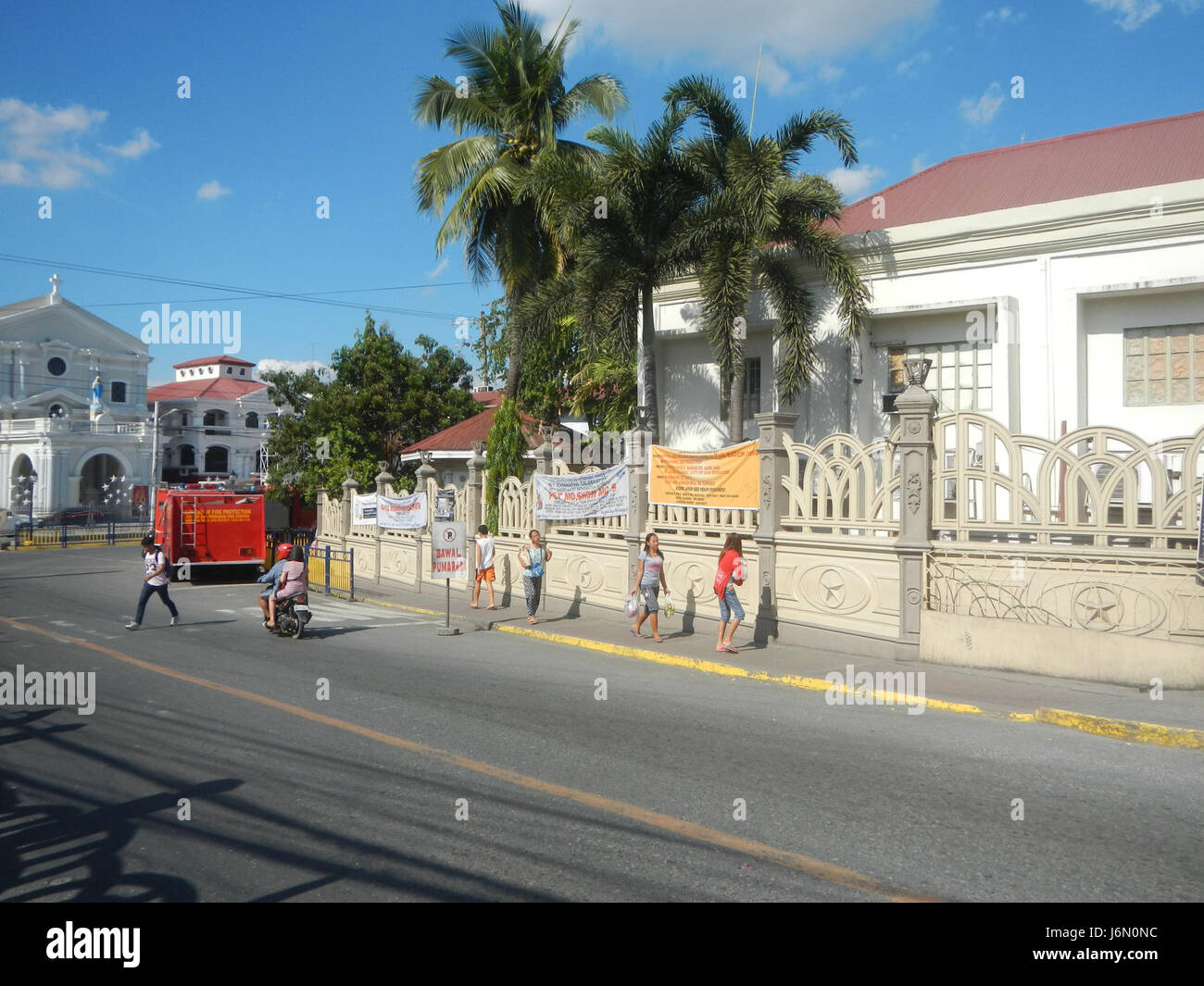 The First Concrete Pavement of Baluyut Bridge in San Fernando, Pampanga ...