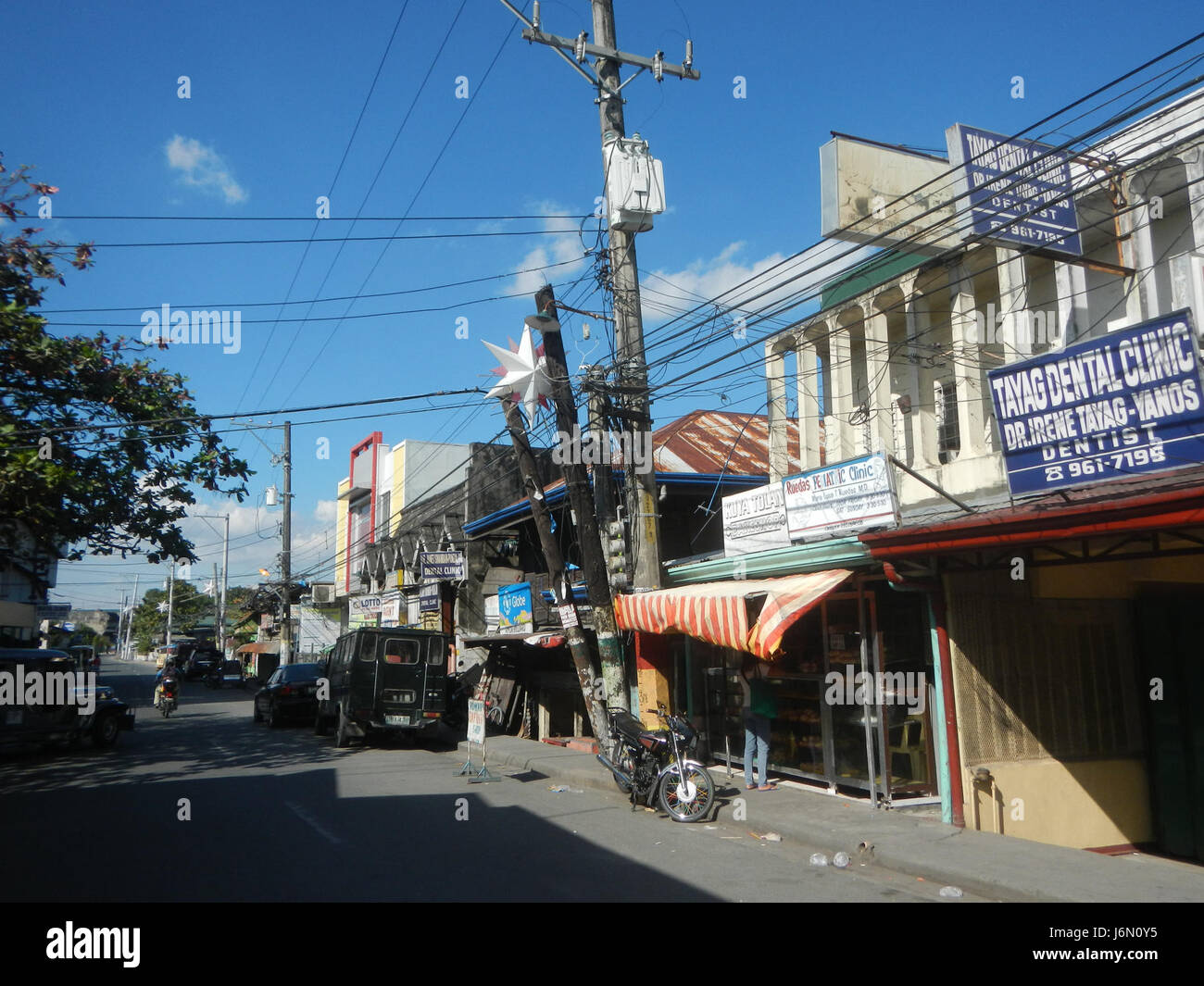 This image captures the business center area of San Fernando City ...