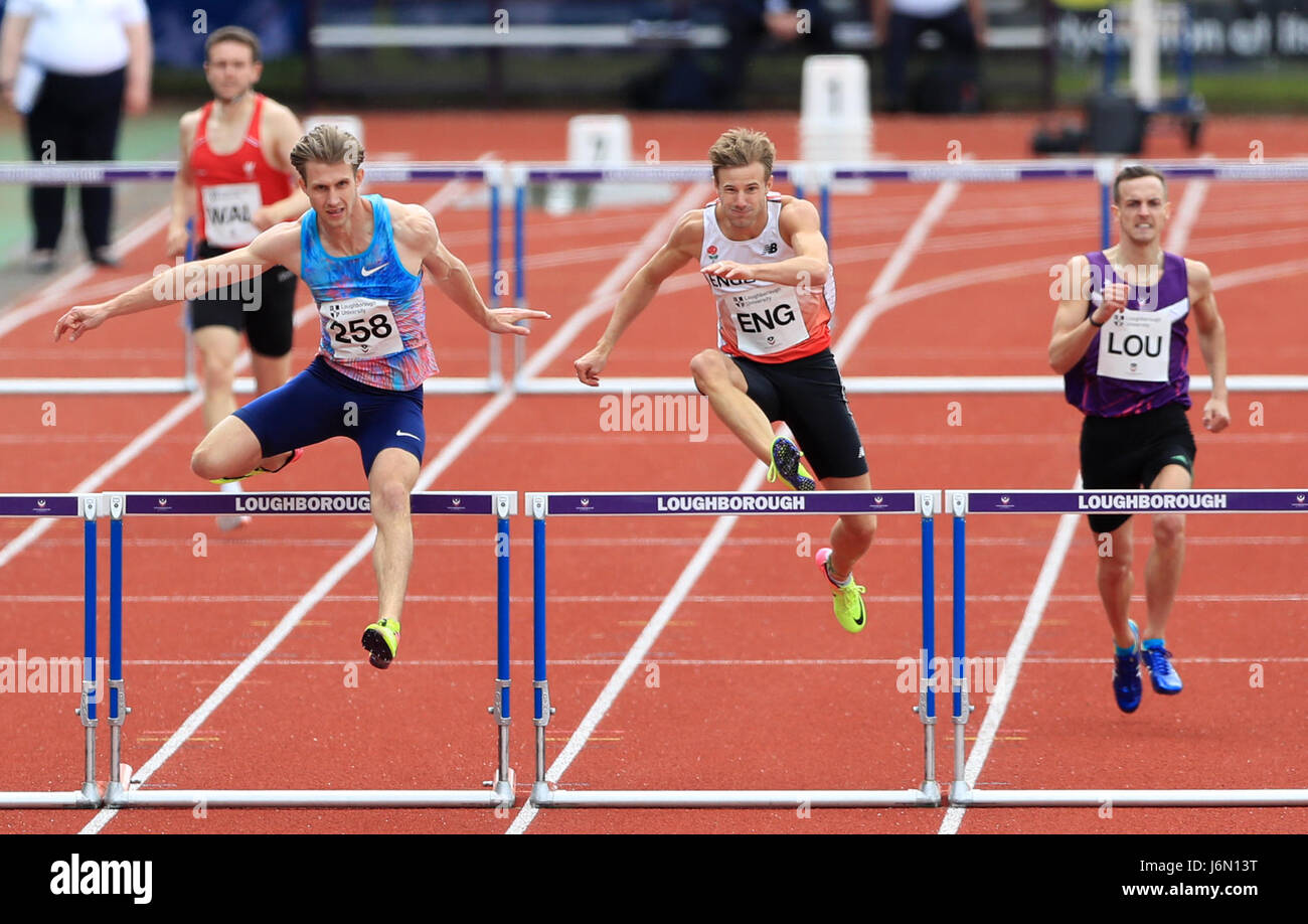 Mens 400 metre hurdles hi-res stock photography and images - Alamy