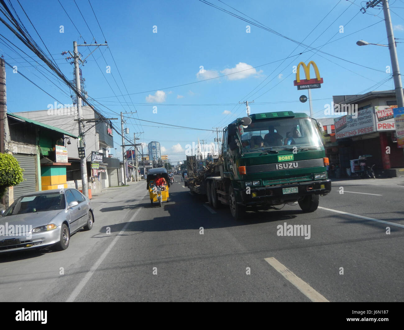 A detailed representation of the MacArthur Highway in Dolores, San ...