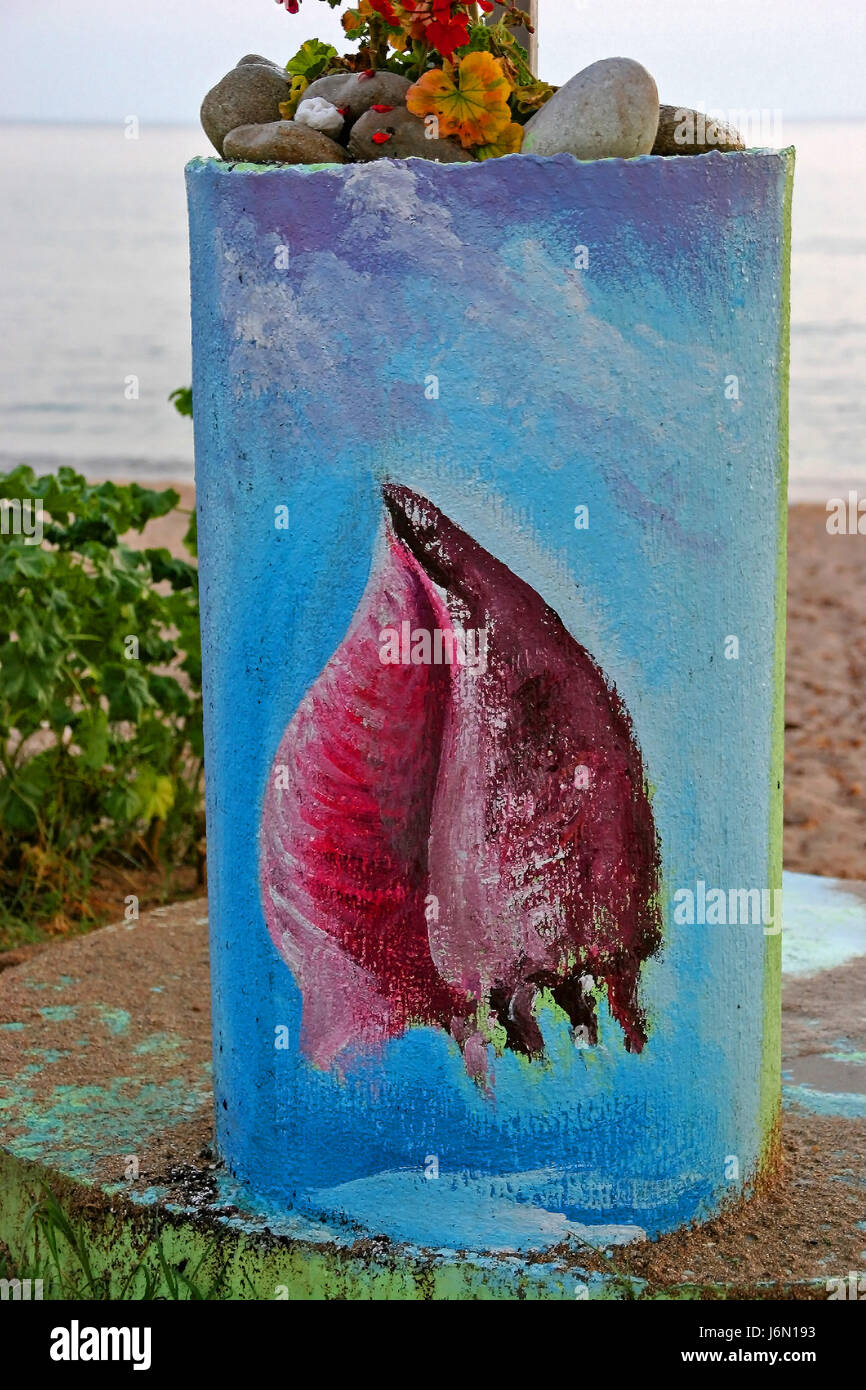 old litter bin Stock Photo - Alamy