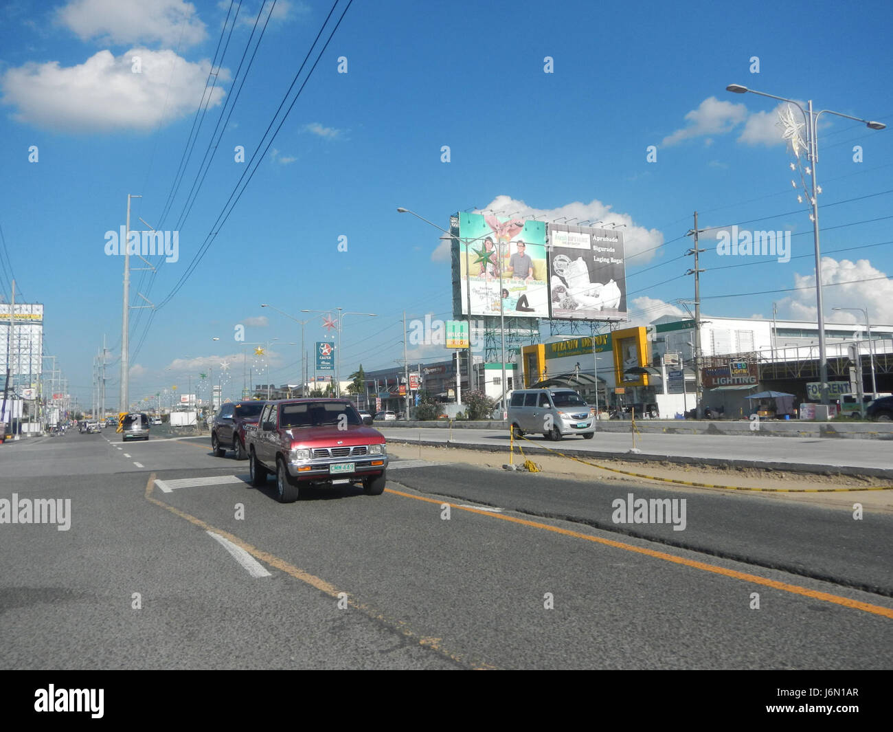This photograph taken along Olongapo-Gapan Road shows the ...