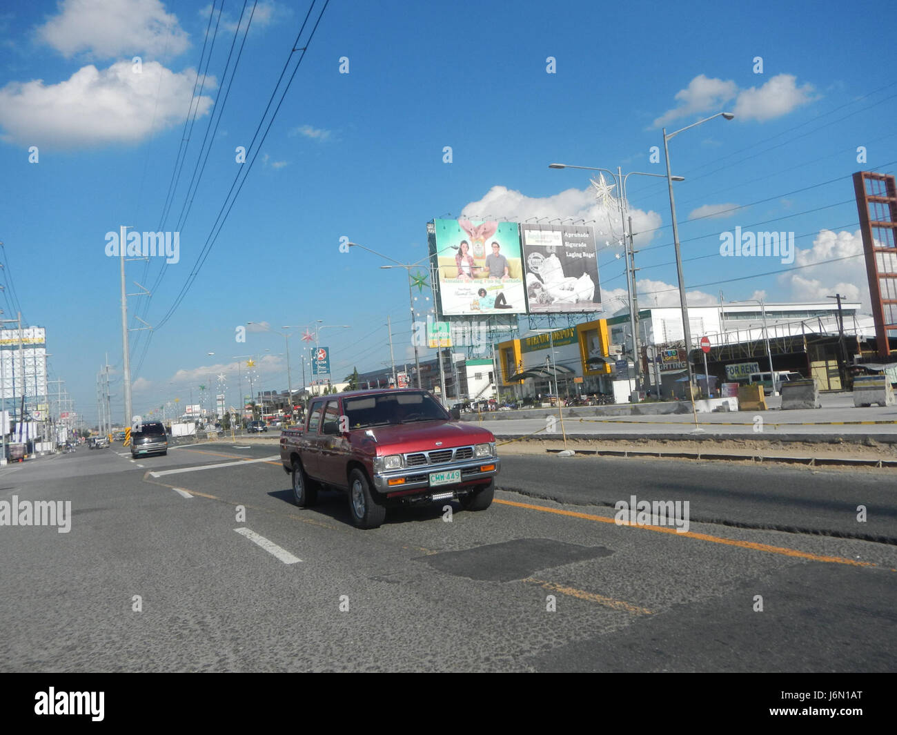 The Olongapo-Gapan Road, passing through Dolores, San Fernando ...