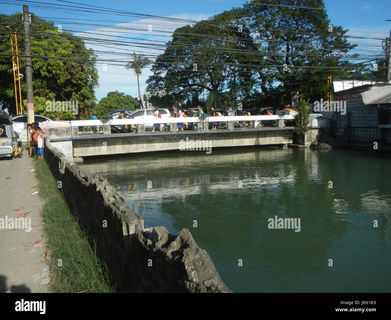 The irrigation bridge in Bagong Nayon, Baliuag, Bulacan, Philippines ...
